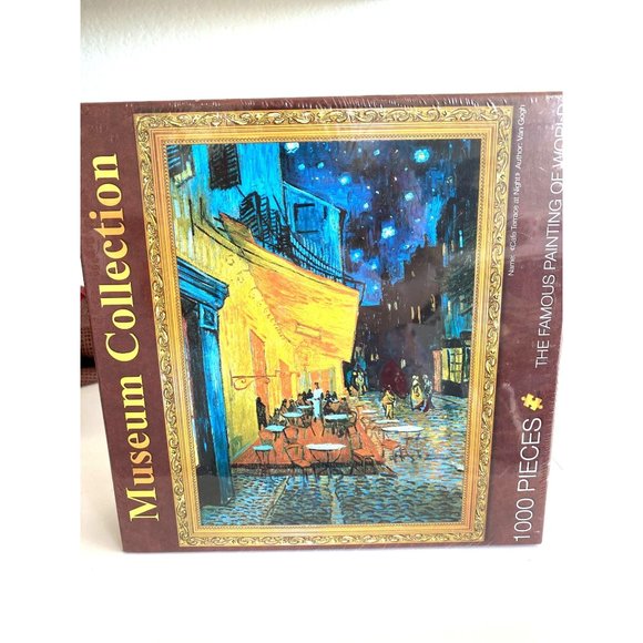 Museum Collection/ Italy | Games | Van Gogh Puzzle Cafe Terrace At ...